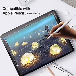 ProCase 4-Way Privacy Screen Protector for iPad Pro 11 4th 2022, 10.9” iPad Air 5/4, iPad Pro 11 3rd 2nd 1st, 360 Degree Tempered Glass Film Guard