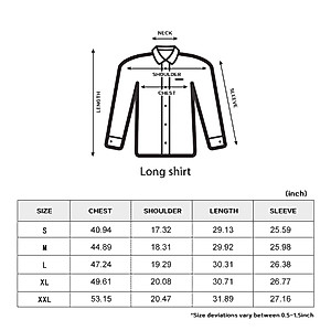 LOCALMODE Mens Long Sleeve Regular Fit Dress Shirt Casual Business Oxford Button Up Shirt Green S