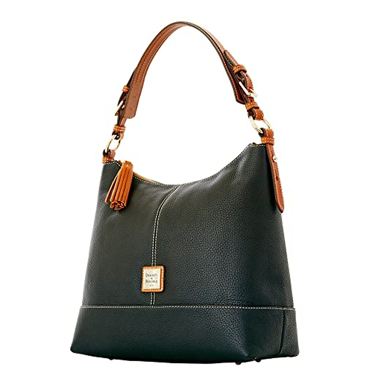 Dooney & Bourke Handbag, Pebble Grain Sophie Shoulder Bag - Black