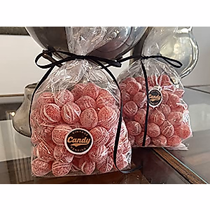 Sanded Cinnamon Hard Candy Balls, Bulk Gift Bag (One pound)
