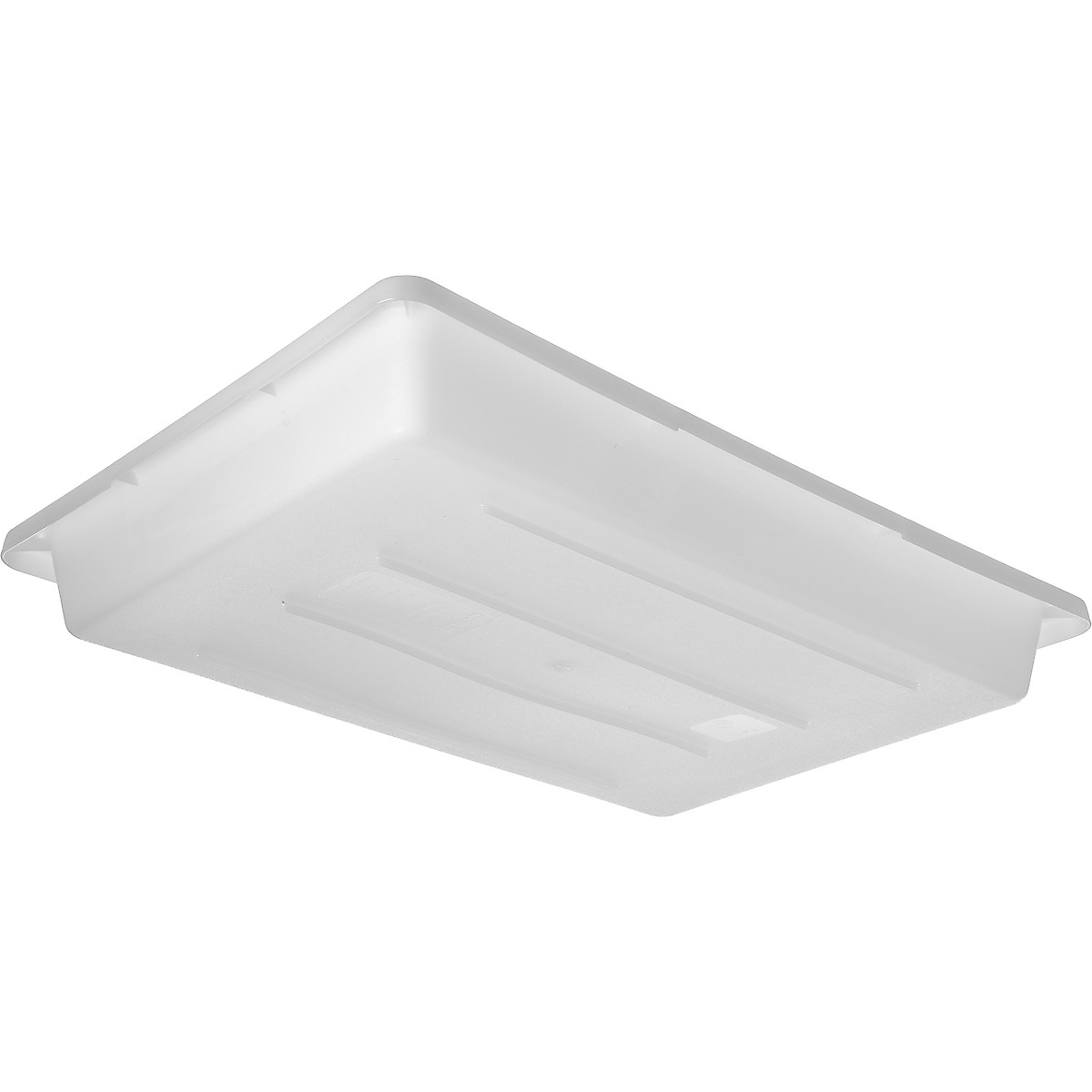 Carlisle FoodService Products Storplus 5 Gallon Food Storage Container with Stackable Design for Kitchen and Restaurants, Polyethylene (Pe), White, (Pack of 6)