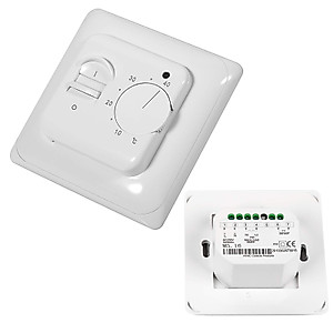 TYTOGE Mechanical Thermostat,Manual Heating Thermostat Air Condition Temperature Control Switch for Room Floor