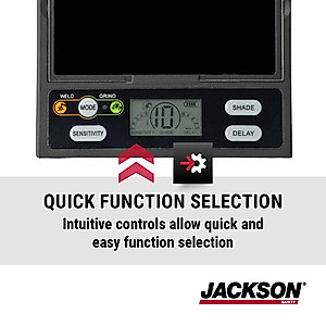 Jackson Safety Replacement Digital Variable ADF Cartridge - Auto Darkening Filter for Insight Welding Helmets - Shade 9-13 - ANSI Z87.1