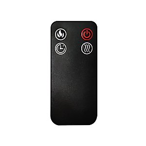 Kentsky Replacement Remote Control Electric Fireplace Inserts, Black