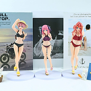 LCDGTJ Quintessential Quintuplets Figure 5 Pack/Set- Nakano Ichika/Nakano Nin/Nakano Miku/Nakano Yotsuba/Nakano Itsuki Anime Figurine - Desktop Display Collectible Gifts for Anime Fans
