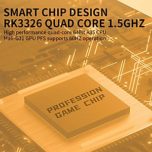 RGB20S Handheld Game Console, 3.5 Inch Retro Video Game Console with 128G Card & 20000 Games, Open Source Game Player for Kids Adults