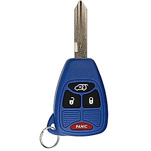 Keyless Entry Remote 4btn Navy Key Fob for Chrysler Jeep (M3N5WY72XX)