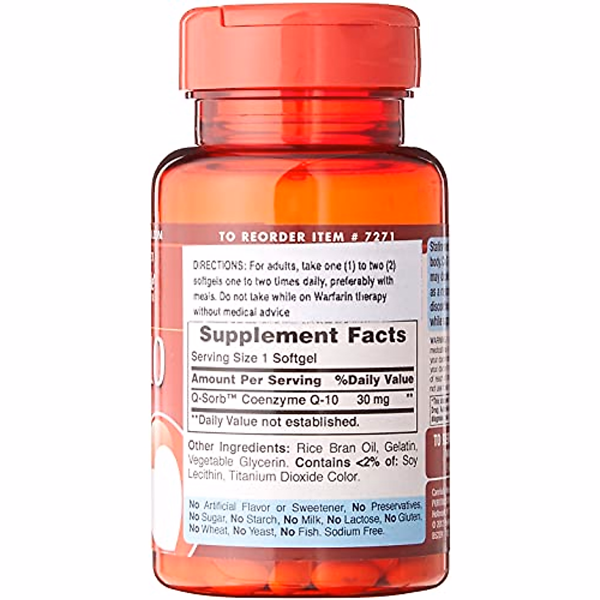 Puritan's Pride Q-Sorb� Co Q-10 30 mg