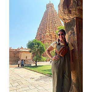 ZORFIN Fanny Packs for Women Men: Crossbody Belt Bag with Adjustable Strap - Fashion Waist Packs for Workout Running Traveling Hiking Brown