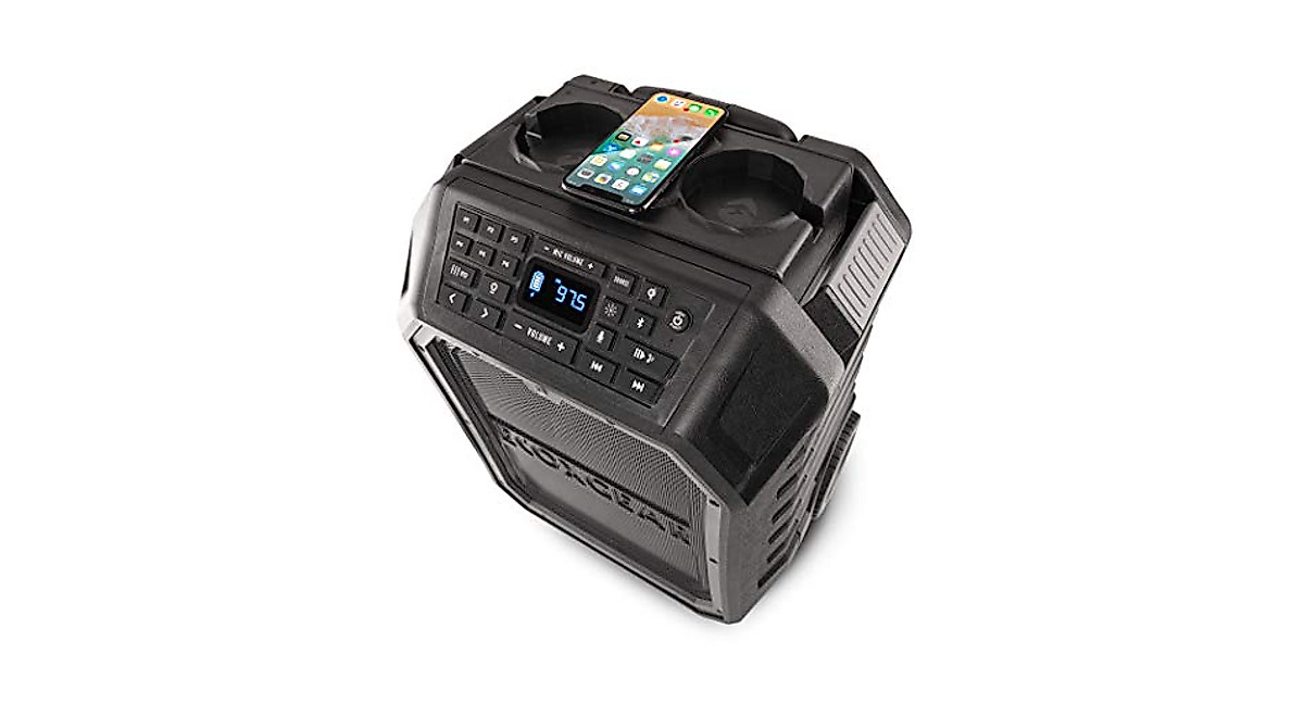 EcoBoulder MAX: Rugged, Waterproof Bluetooth Party Speaker