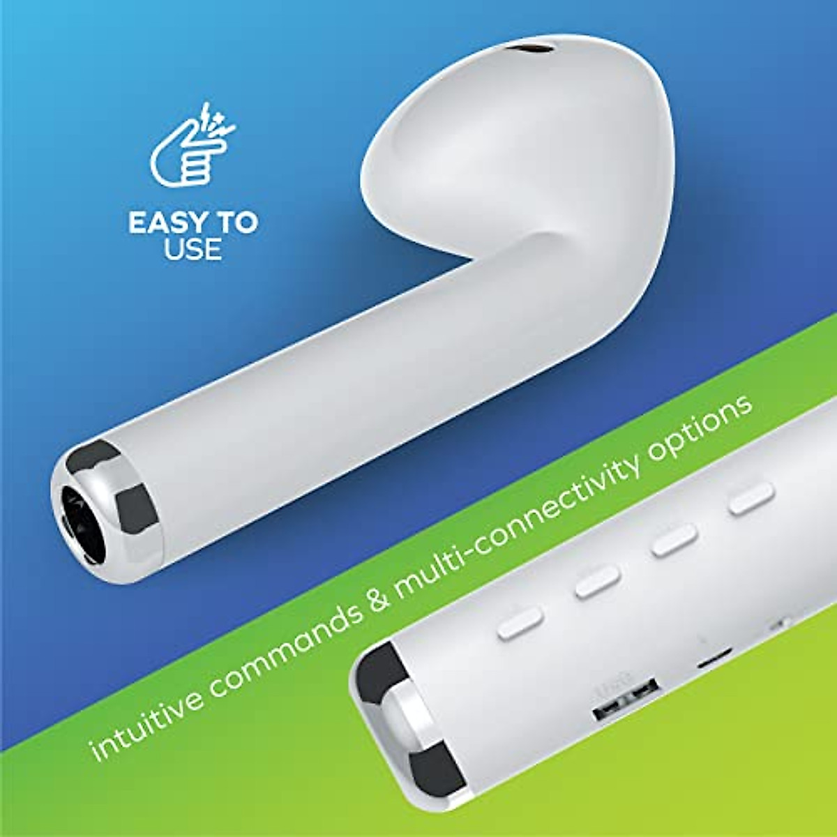 Coby True Wireless Speaker Bluetooth Speaker, 3W, FM Radio, Hi-Quality Sound & Bass, 33 Ft Wireless Range, Built-in Mic, Light and Compact Bluetooth Speakers