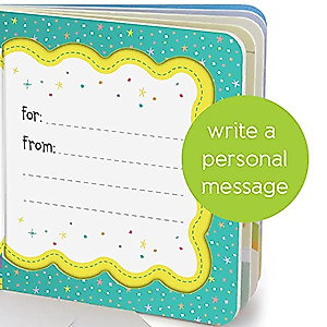 Now You Are Two: Little Bird Greetings, Greeting Card Board Book with Personalization Flap, 2nd Birthday Gifts for Two Year Olds