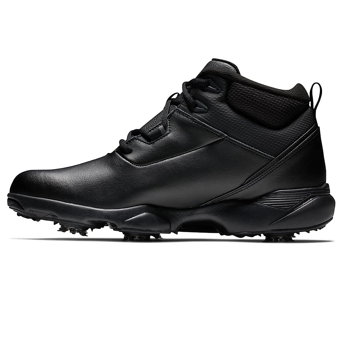 FootJoy Men's Stormwalker Golf Shoe, Black, 12 Wide