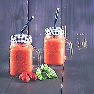 PACKOVE Silicone Straw Hole Plugs Mason Jar Lids Airlock Grommet Fermenter Lid Grommet For Mason Jars Straws Airlock Beer Wine Bucket 20PCS (Outer Diameter 17MM, Inner Diameter 10MM)