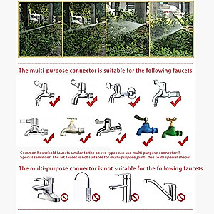 WGTCZY Foam Car Washwith 33ft Garden Hose, Bubble Gun,Car Washing Kitfor Car Washing, Plants Watering and Pets Showering