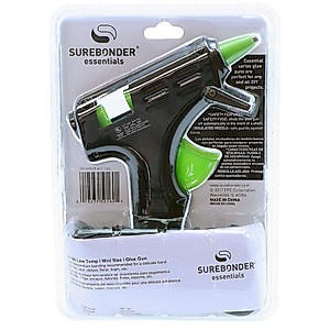 Surebonder LT-160 Mini Low Temperature Glue Gun, 10-watt Multicolor