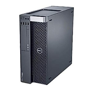 Dell Precision T5600 Workstation 2X E5-2670 Eight Core 2.6Ghz 64GB 500GB SSD Q600 Win 10 Pre-Install (Renewed)