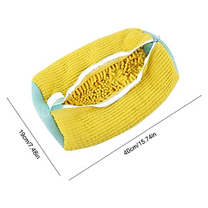 Shoe Washing Machine Bag, Shoe Cleaning Bag for Washing Machine, 2024 New Reusable Mesh Laundry Shoe Wash Bag Shoe Cleaning for All Shoes, Sneaker Washing Bag for Washer and Dryer (Yellow-2pcs)