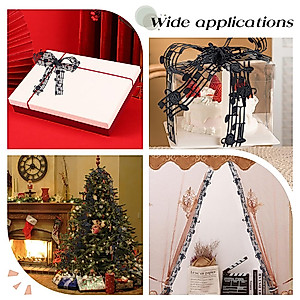 PH PandaHall Music Note Ribbon 20 Yard Music Party Decoration 30mm Rock and Roll Party Decorations Hollow Cut Out Music Note Clothing Trim for Scrapbooking Music Party Birthday Wedding Decor, Black