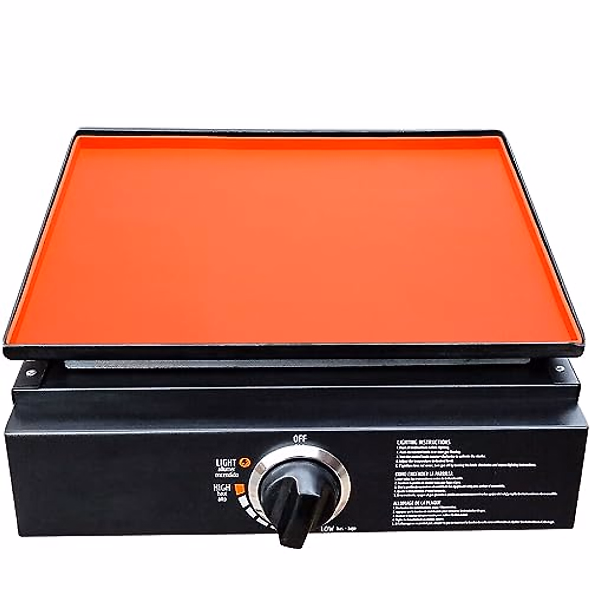 Sharllen Silicone Griddle Mat for Blackstone 17"Griddle, Heavy Duty Food Grade Silicone Mat Cover Protect Your Griddle from Rodents, Insect, leaves and Rust - All Season BBQ Grill Protective Cover