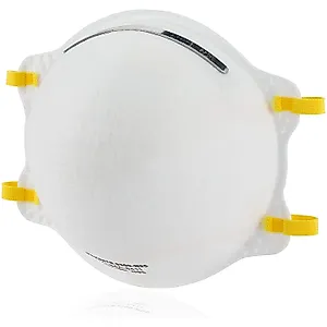 TITAN PROTECT NIOSH Certified MAKRITE 9500-N95 Pre-Formed Cone Particulate Respirator Mask, M/L Size (Pack of 20 Masks)