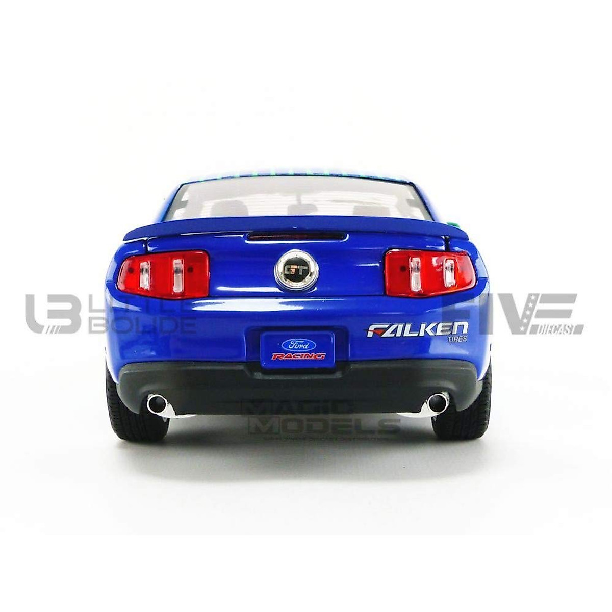 2010 Ford Mustang GT Falken Tires 1/18 Diecast Model Car by Greenlight 13552