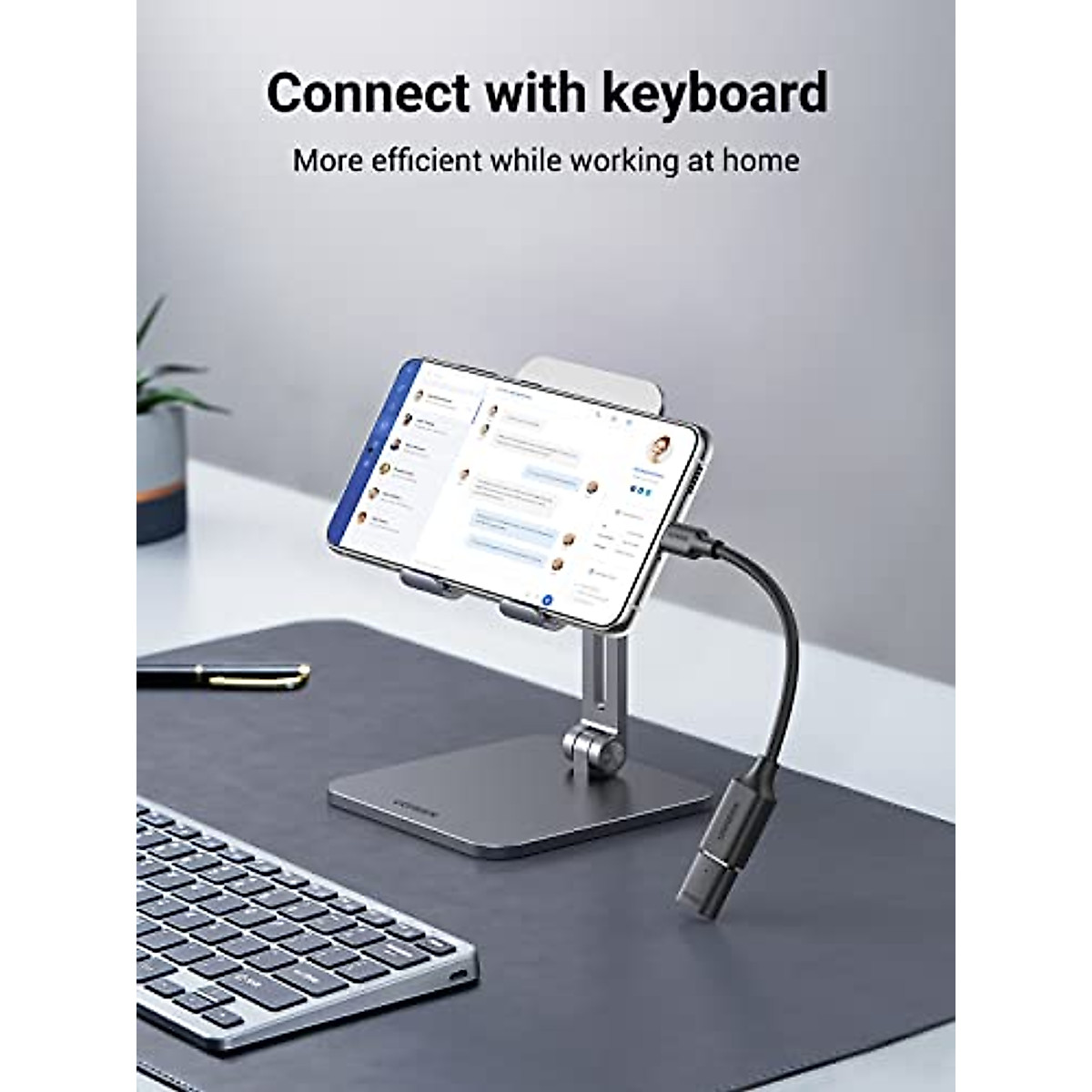 UGREEN USB C to USB 3.1 Adapter,USB C Female to USB Male Adapter,Type C Adapter OTG Cable Compatible with MacBook Pro 2022, MacBook Air/Mini,iPad Mini/Pro 2022, Samsung Galaxy S22 Google Pixel
