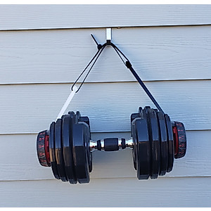 NoDamageHooks The Original for Fiber Cement Board siding ONLY! (8 Hooks and 1 Tool) - Invented, Patented and Made in The USA!