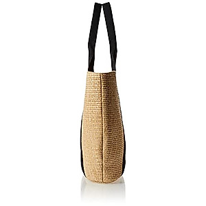 The Drop Women's Tracy Large Canvas Tote, Black, One Size