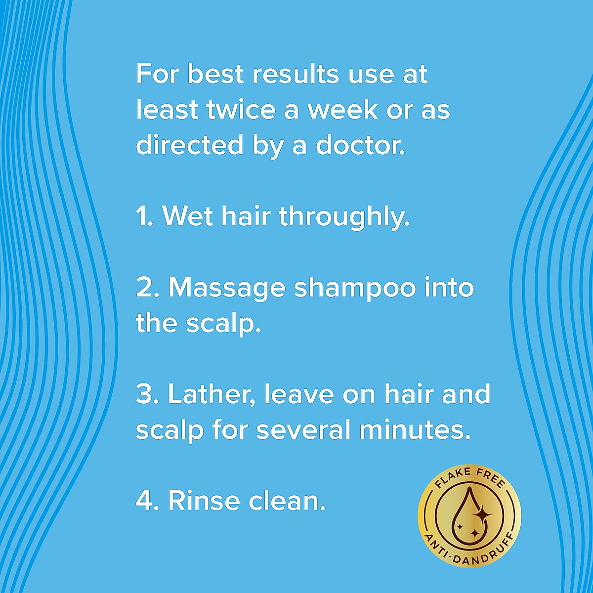 True+Real Coal Tar Therapeutic Plus Tar Gel Anti-Dandruff Shampoo Original Strength 0.5% Coal Tar, 16 Fl Oz, Pack of 2