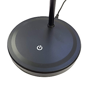 Extra Wide Piano Music Lamp- 18 LED Light for Piano, Desk, Reading, Crafting, Includes Wall Plug Adapter