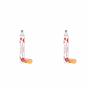 Pacifica Beauty Indian Coconut Nectar Rollerball Clean Fragrance Perfume, Made with Natural & Essential Oils, 0.33 Fl Oz | Vegan + Cruelty Free | Phthalate-Free, Paraben-Free | Travel Size (Pack of 2)