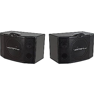 VocoPro SV-500 10" 3-Way Vocal Speaker, Pair