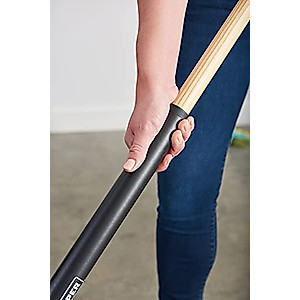 Harper 20201044 24 in. Indoor/Outdoor Dry All-Purpose Push Broom with Dual Bristles, for Dust, Gravel, Debris