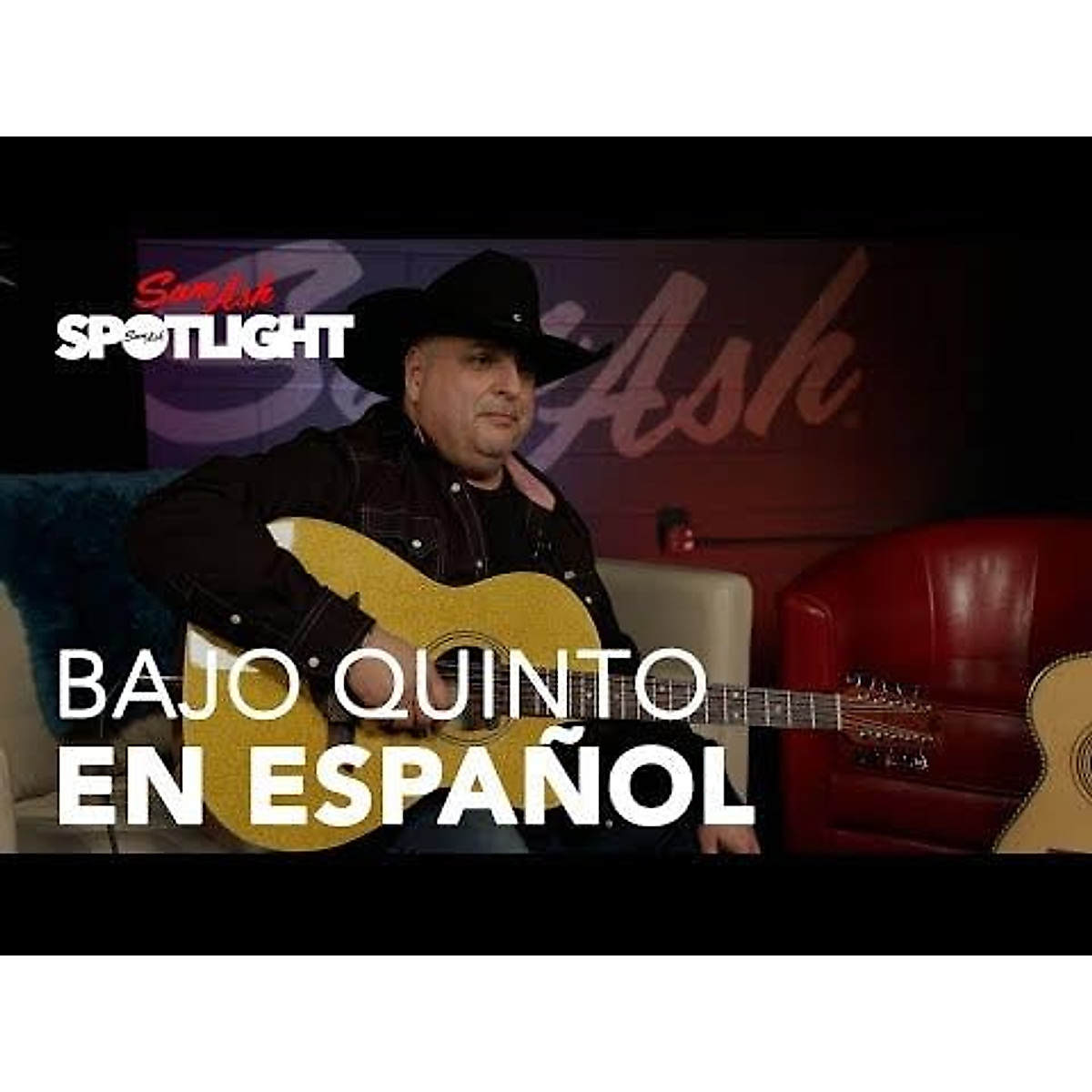 H. Jimenez, 7-String Acoustic-Electric Guitar, Ambidextrous, Red (LBQ1EBF)