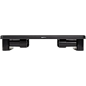 Amazon Basics Adjustable Computer Monitor Riser Desk Stand