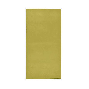 Brass Cotton Fingertip Towels 30 x 15 Inches Absorbent and Soft Terry Towel for Bathroom Powder Room Guest and Housewarming Gift