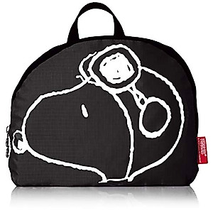 SNOOPY(スヌーピー) Tote Pocketable 2SN1332TT, Black (Black 19-3911tcx)