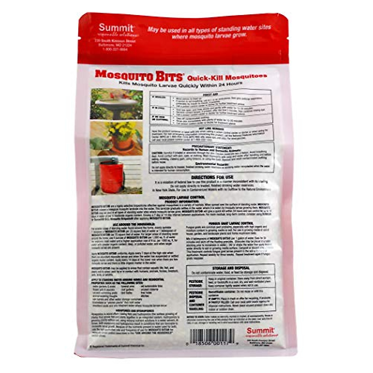 SUMMIT CHEMICAL CO 117-6 30OZ Mosquito Bits