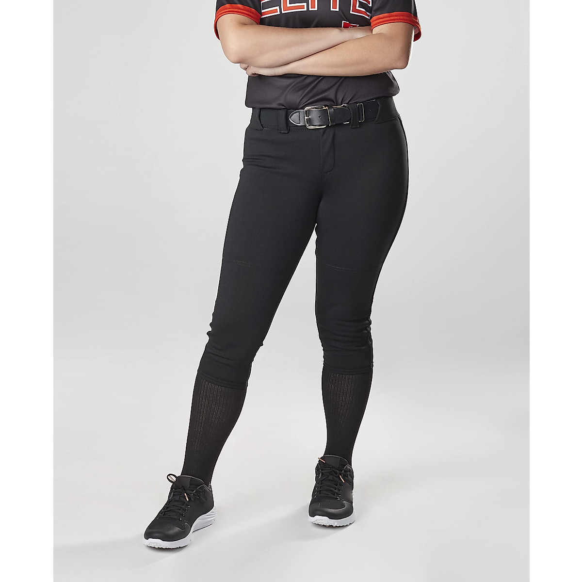 EvoShield Women's Standard Standout Fastpitch High Rise Pant, Black, Small