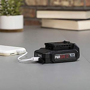 SKIL PWRCore 12 2.0Ah Lithium Battery with PWRAssist Mobile Charging - BY500101