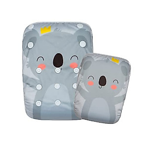 KaWaii Baby Swim Cloth Diapers, Washable Reusable One Size Adjustable to Fit 10-40 lbs Boy & Girl Baby Shower Gifts Swimming Lessons 3-Pack #4