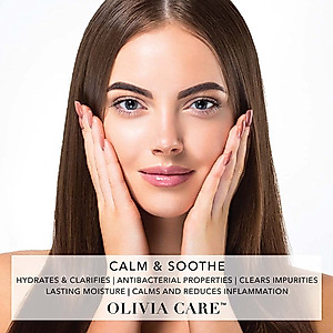 Olivia Care Flawless Essential Facial Oil 100% Natural. Nourishing, Plump, Reviving, Hydrating, Calming & Soothing. Stabilize & Retain Moisture (Tea Tree)