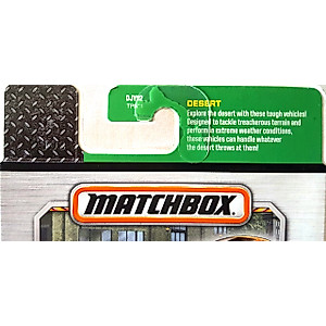 Matchbox 2016 Desert 5-pack
