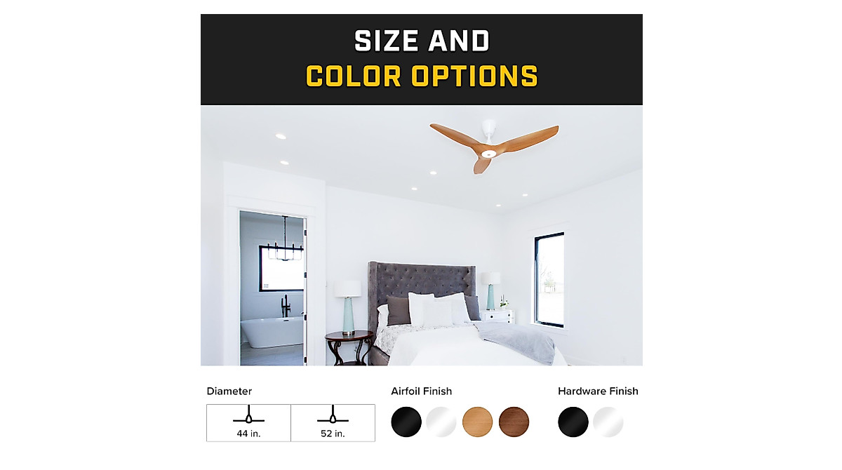 Haiku L Smart Ceiling Fan: Efficient 52" White Cooling Solution