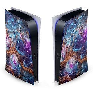 Head Case Designs Officially Licensed Cosmo18 Lobster Nebula Art Mix Vinyl Faceplate Sticker Gaming Skin Decal Cover Compatible With Sony PlayStation 5 PS5 Digital Edition Console