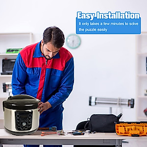 Dreyoo 2 Pcs Pressure Sensor Replacement Compatible with Instant Pot/Power Cooker/Cuisinart/Power Quick Pot/Farberware/Gourmia Power Cooker, General Pressure Sensor or Switch