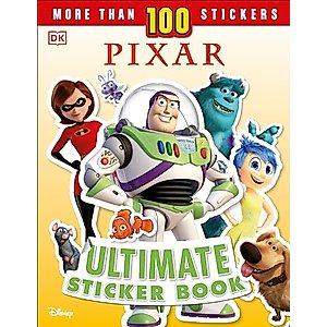 Disney Pixar Ultimate Sticker Book, New Edition