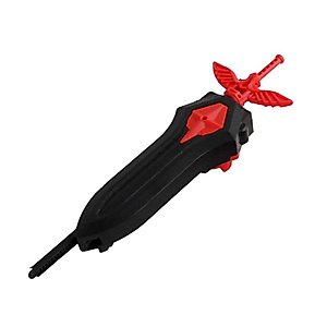 Battling Top Sword Right/Left - Ripcord /String Bey Launcher Beylauncher Starter Tool Compatible with All Bey Burst Series Bey Battling Blade(Black)