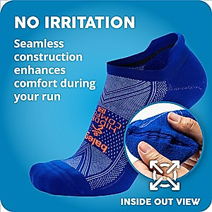 Balega Recycled Hidden Comfort Performance No Show Athletic Running Socks for Men and Women (1 Pair), Mellow Lime/All Terrain - Large (1 Pair)